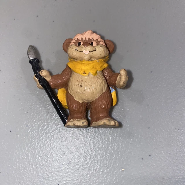 VINTAGE RARE STAR Wars EWOKS WICKET PVC 1986 figure Spain 1986 LFL $22. ...