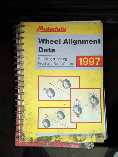 AUTODATA WHEEL ALIGNMENT Data Checking Setting Front and Rear Wheels ...