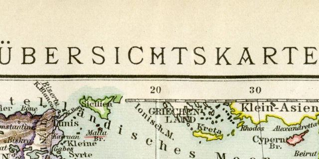 AFRIKA POLITISCH HISTORISCHE Landkarte Karte Politik antik Lithographie ...