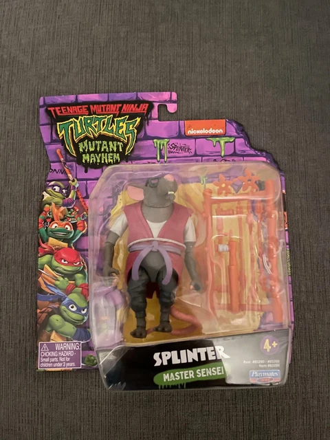PLAYMATES TMNT TEENAGE Mutant Ninja Turtles Mutant Mayhem SPLINTER ...