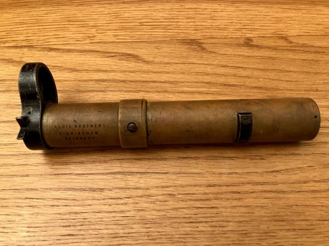 MILITARY WORLD WAR Aldis Brothers, Birmingham Rifle Telescopic Mount ...