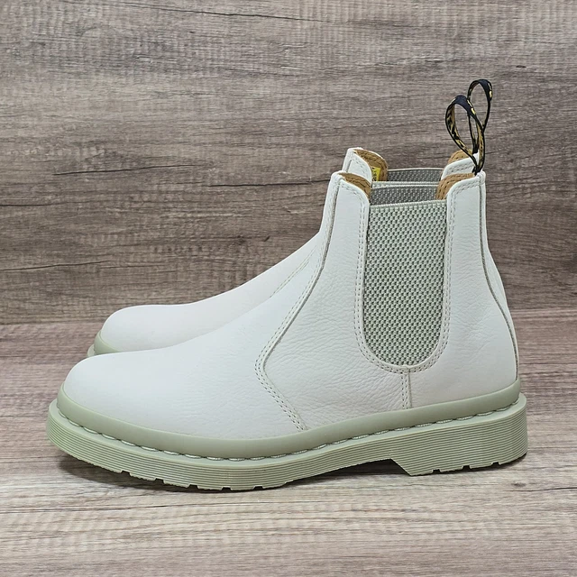 DR. MARTENS 2976 Mono Milled Nubuck Men's Size 10 Parchment Beige ...