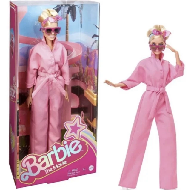 BARBIE THE MOVIE Collectible Doll Margot Robbie As Barbie In Pink Power ...