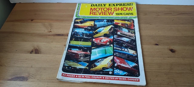 THE DAILY EXPRESS Motor Show Review Magazine - 1974 £7.49 - PicClick UK