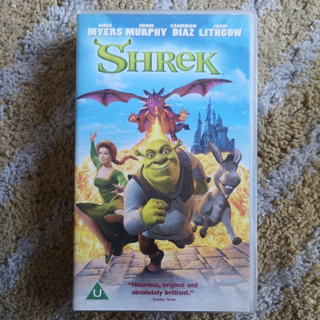 SHREK (VHS, 2001) £3.84 - PicClick UK