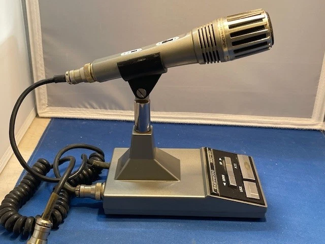 KENWOOD MC-60 DESK Mic Microphone Desk Microphones MC-60 Ham Radio PTT ...