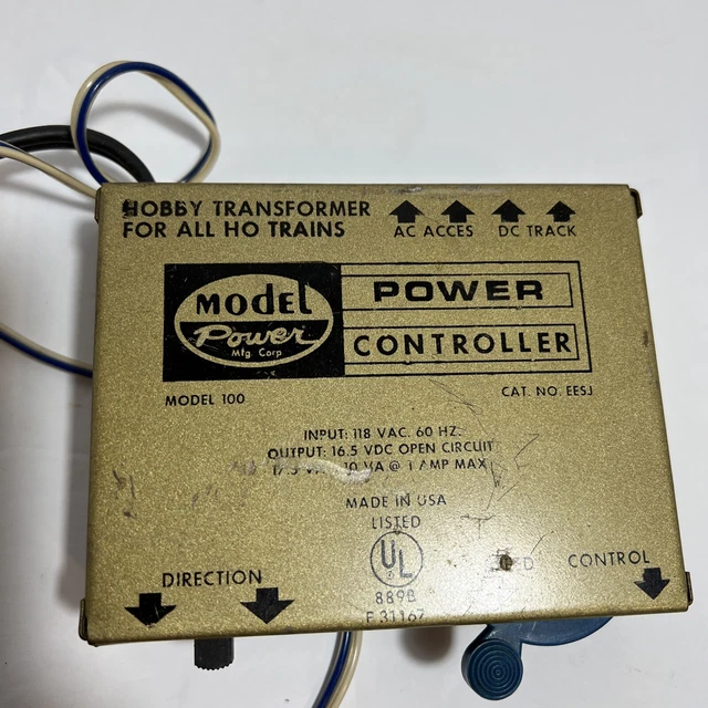 VINTAGE UP HOBBY Transformer Model 100 Railroad Train Universal ...
