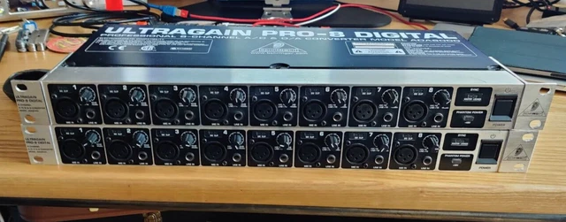 INTERFACE AUDIO ADAT Behringer Ultragain Pro-8 ADA-8000 EUR 138,42 ...