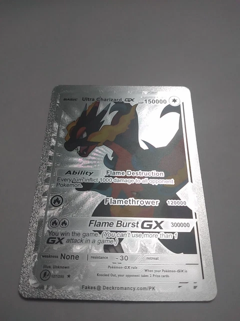POKEMON TCG ULTRA Charizard Gx 127/255 Holo Silver Ultra Rare £0.99 ...