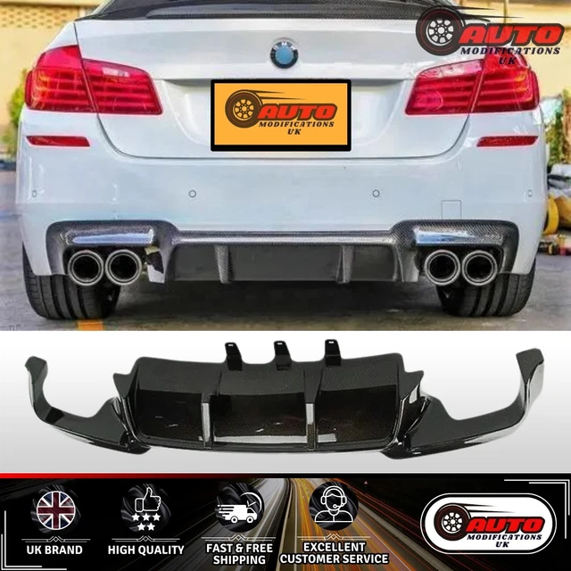 BMW 5 SERIES M5 F10 F11 M Sport Rear Valance Diffuser Quad Exhaust ...