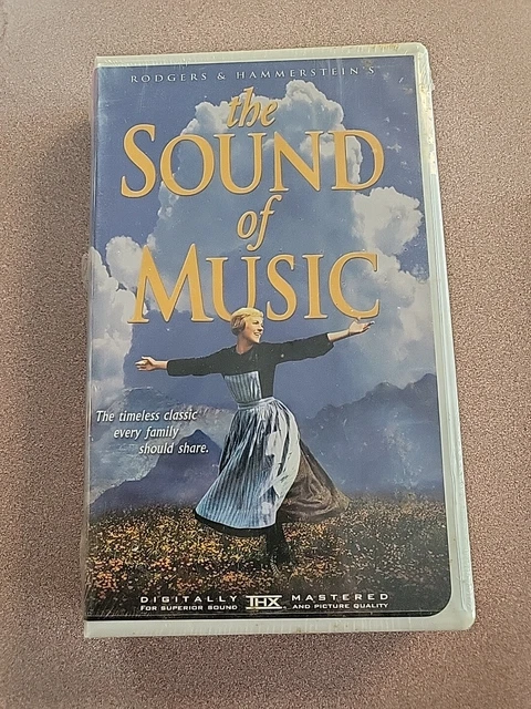 THE SOUND OF Music VHS, 2000, Five Star Collection Clamshell NEW ...