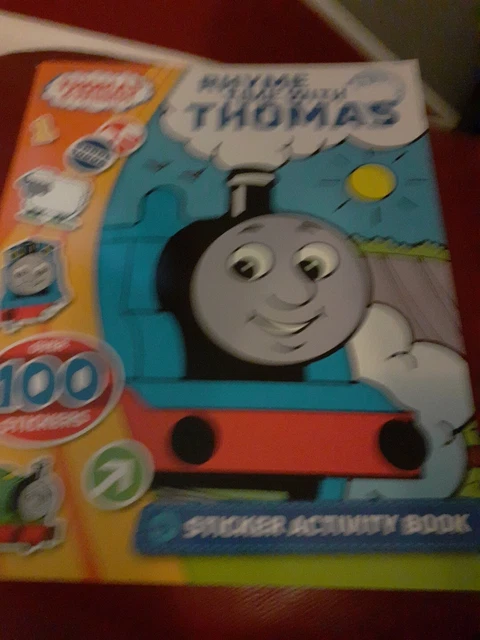 THOMAS & FRIENDS Rhyme Time with Thomas Sticker Activity Book by Not ...