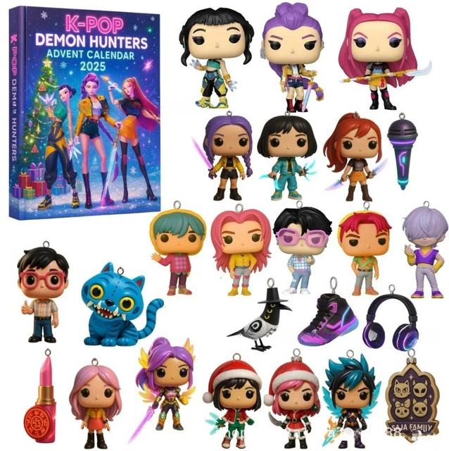 3D ANHÄNGER 2026 Kpop Dämonenjäger Adventskalender 2025--- EUR 16,52 - PicClick DE