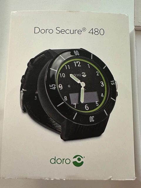 DORO 480 SECURE GPS Watch Dementia Emergency Call Button Safety Alerts ...