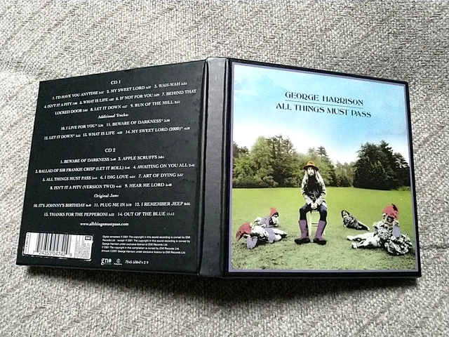 GEORGE HARRISON - All Things Must Pass CD 2 Disc Box set EUR 11,52 ...