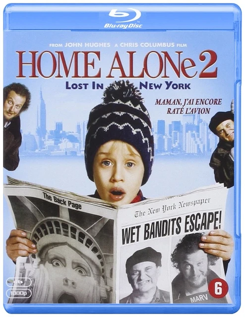 HOME ALONE 2 - Lost In New York (Blu-ray) Macaulay Culkin Joe Pesci ...