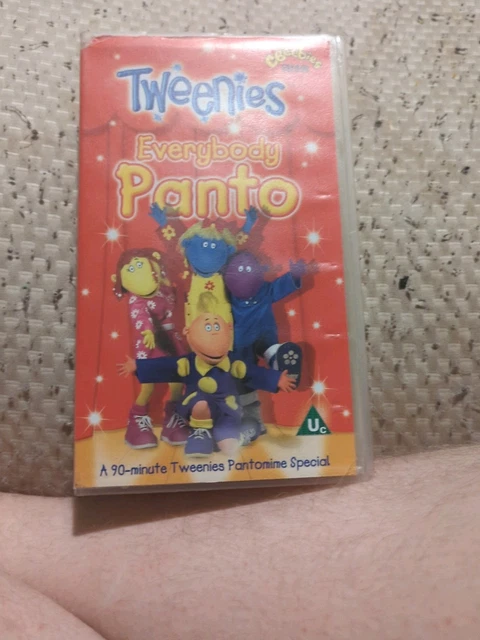 TWEENIES - EVERYBODY Panto (VHS, 2002) Yellow Tape Cbeebies £5.92 ...