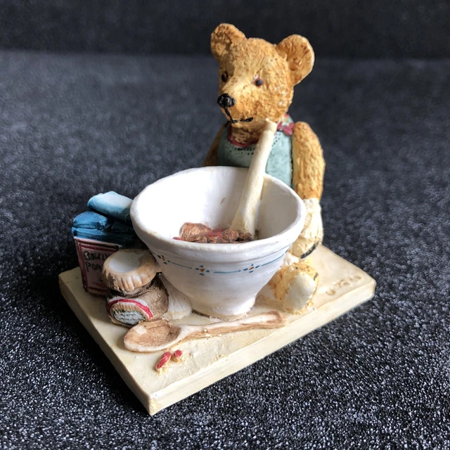 PETER FAGAN’S COLOUR Box miniatures Teddy Bear Collection ‘Baking Day ...