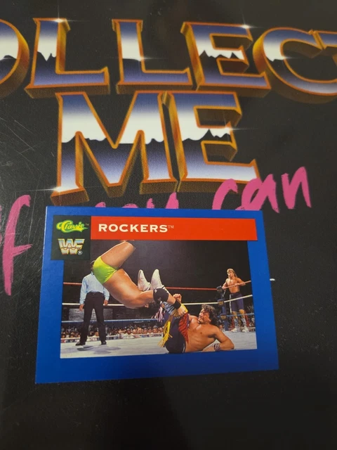 WWF WWE CLASSIC The Rockers Shawn Michaels Marty J. 1991 Wrestling ...