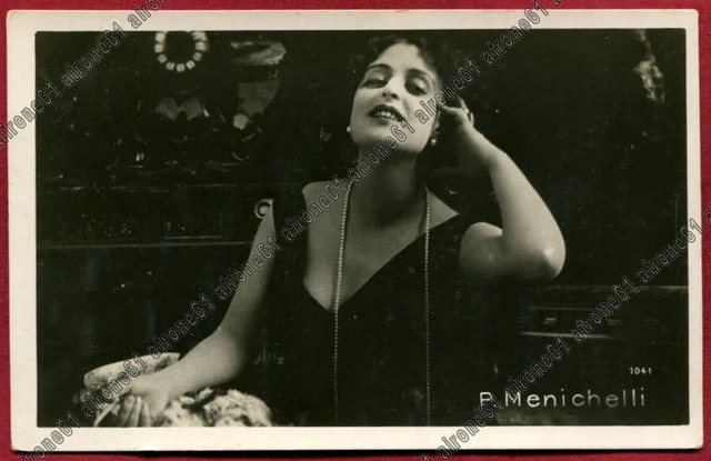 PINA MENICHELLI 23B ATTRICE ACTRESS CINEMA MUTO SILENT MOVIE ...