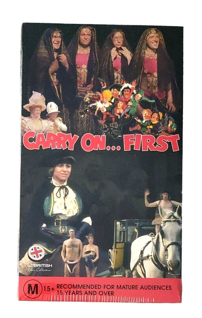 CARRY ON FIRST 4 Movie VHS Pack Brand New Carry On Doctor Abroad Dick ...