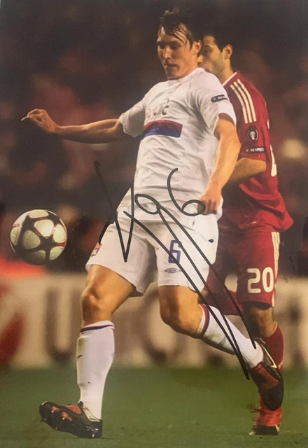 AUTOGRAPHE, PHOTO DÉDICACÉE. KALLSTROM Kim. Liverpool / Olympique ...