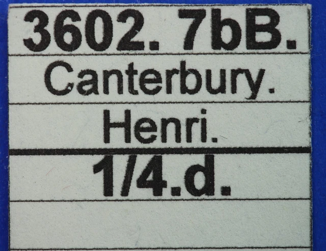 MEDIEVAL HAMMERED SILVER cut penny short cross farthing ¼d, 0.36g ...