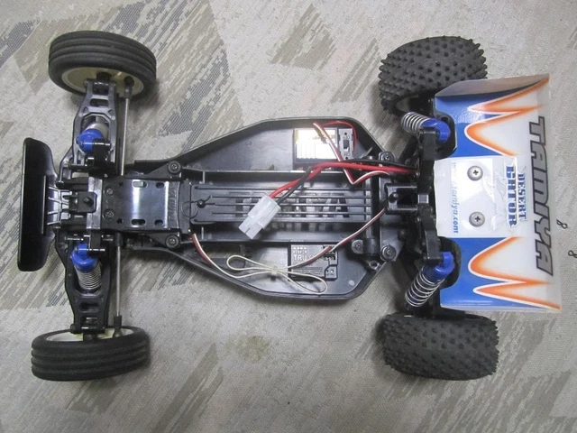 TAMIYA DT-02 DESERT Gator RC Buggy 1/10 RTR Complete Working 2.4G Set £ ...