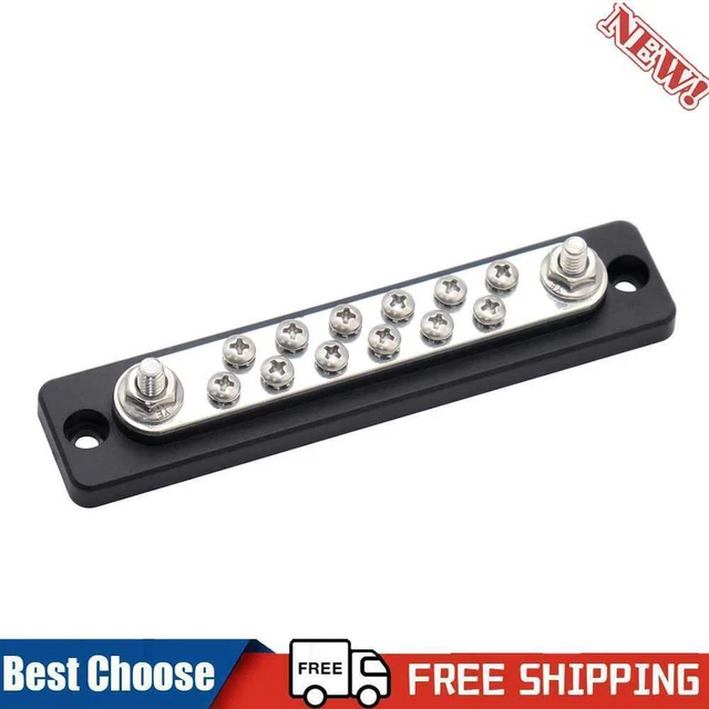 48V BUS BAR Busbar Power Distribution Block with Clear Cover for Truck ...