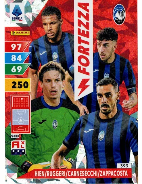 PANINI CALCIATORI ADRENALYN XL 2024-2025 Card N. 393 Atalanta Fortezza ...