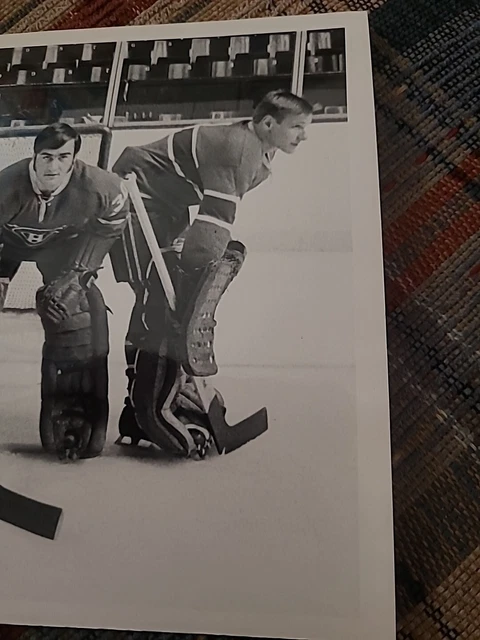 1969 GAYE COOLEY Gump Worsley Rogie Vachon Nhl Hockey Photo Phil Myre ...