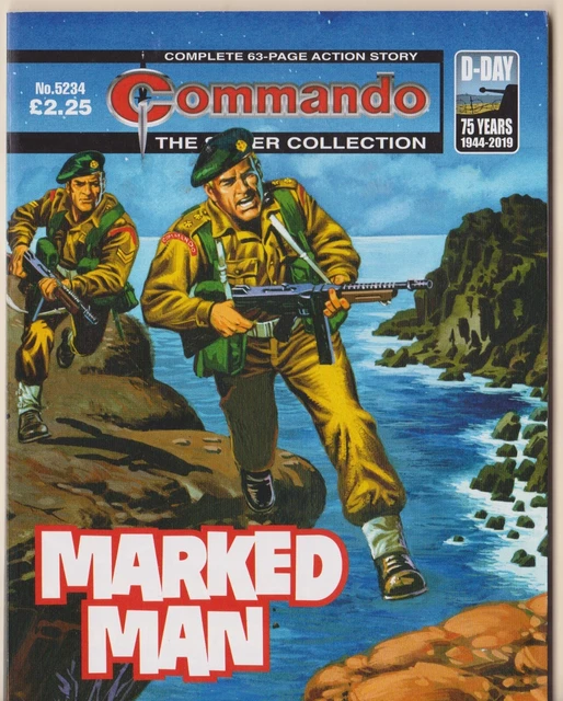 COMMANDO WAR COMIC #5234 Marked Man (vfn+ book - 2019) EUR 3,22 ...