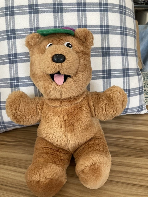 RUSS BERRIE VINTAGE TURBO TED Teddy Bear Collectible Plush Soft Toy ...