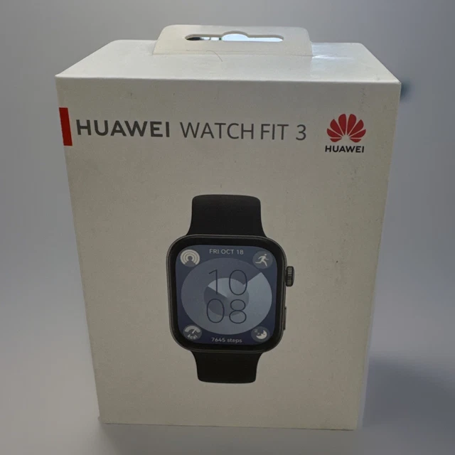 HUAWEI WATCH FIT 3 (1.82") AMOLED Digital Touchscreen Smart Watch ...