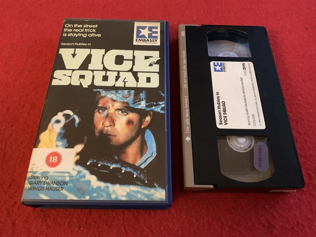 VICE SQUAD RARE Embassy Pre-Cert Vhs Video Tested Wings Hauser Free ...