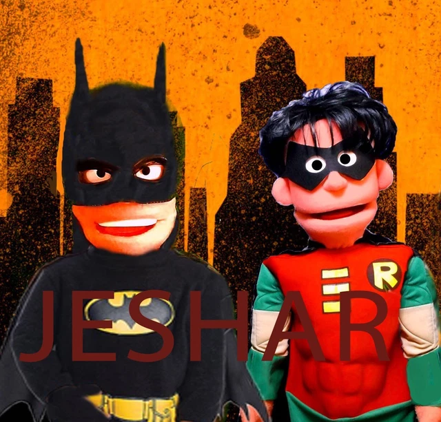 SPECIAL! MUPPET-STYLE &BATMAN AND Robin" Ventriloquist Professional ...
