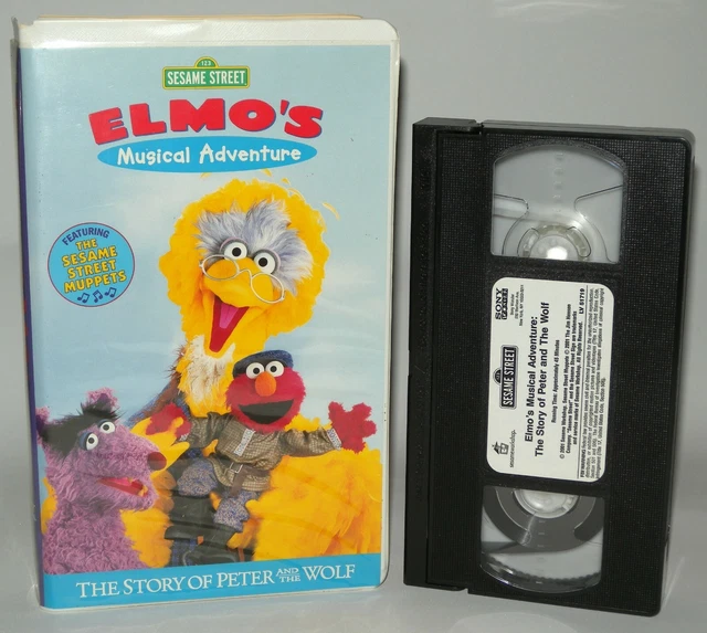 ELMOS MUSICAL ADVENTURE - Sesame Street - VHS Classic - NTSC - Peter ...