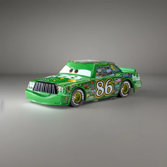 DISNEY PIXAR CARS NO.86 Chick Hicks 1:55 Metal Diecast Toys Car New ...