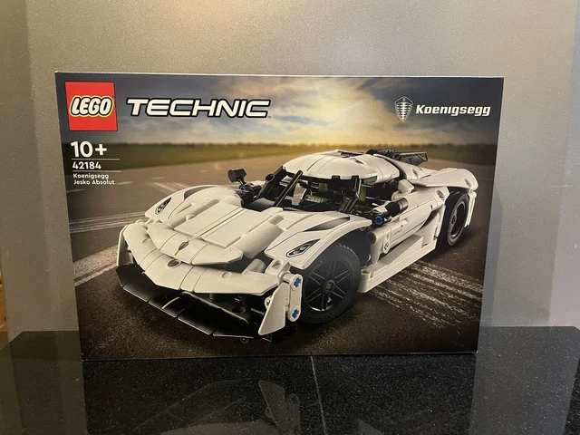 LEGO TECHNIC: KOENIGSEGG Jesko Absolut White Hypercar (42184) £41.99 ...
