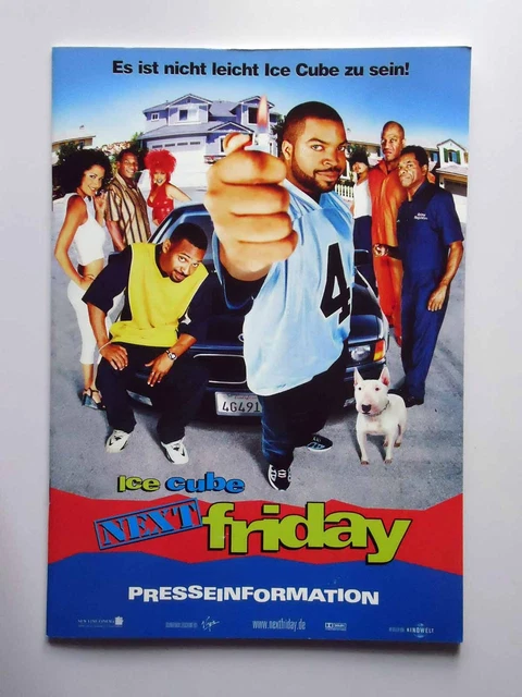 NEXT FRIDAY - Ice Cube - John Witherspoon - Justin Pierce - Presseheft ...