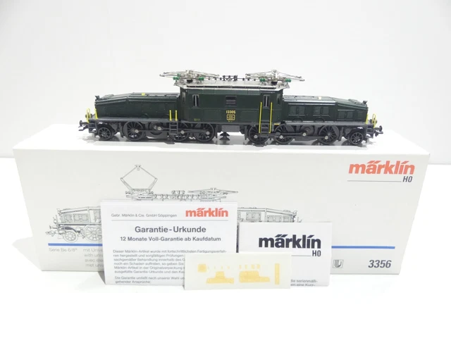 MÄRKLIN H0 3356 E-Lok Serie Be 6/8 III 13305 der SBB Delta Digital in ...