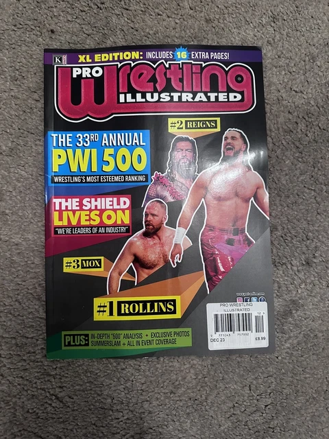 PRO WRESTLING ILLUSTRATED PWI Magazine Wresting December 2023 US Import ...