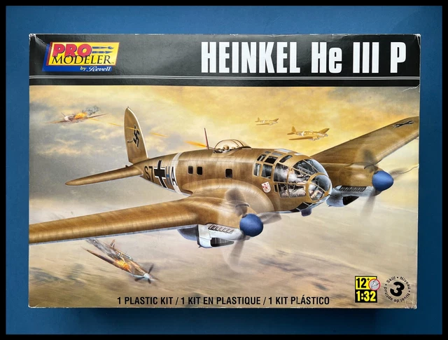 PRO MODELER REVELL Heinkel He 111 P 1:32 Model Kit £199.95 - PicClick UK