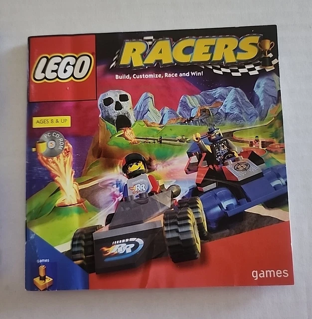 LEGO RACERS PC Racing Game for Windows 95 98 & Up Ages 8+ Fun Race ...