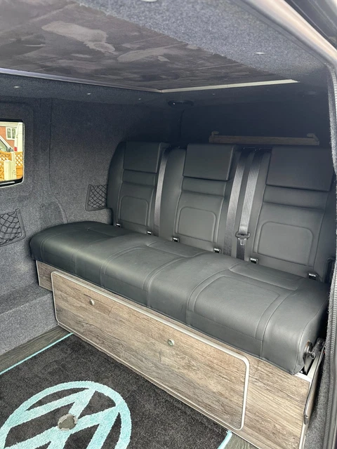 RIB CAMPERVAN SEAT Bed, Altair Seat 150cm, Suits VW T5/6, Sprinter, M1 ...