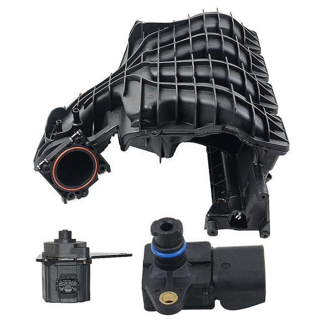 INTAKE MANIFOLD W/FLOW Control Valve Sensor for Jeep Dodge Chrysler 2 ...