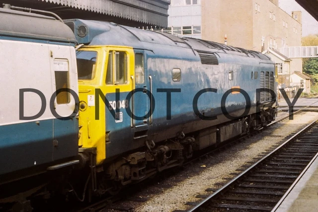 UK DIESEL TRAIN Railway Photograph Of Class 50 50048 Loco. Rm50-322 £1. ...