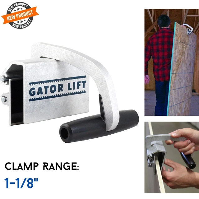 PLYWOOD/ SHEET LIFTER One-Hand Carrier MDF Wood Hanging Moving Board ...