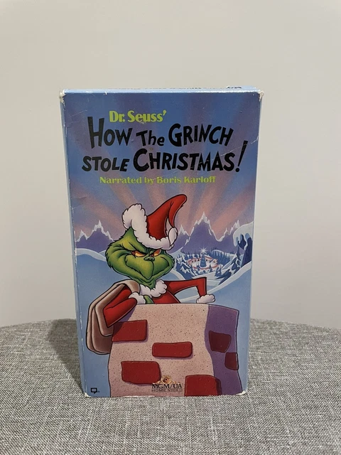 DR SEUSS’ HOW The Grinch Stole Christmas (VHS, 1966) $5.80 - PicClick CA