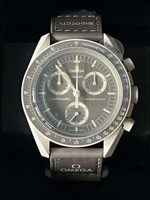 SWATCH X OMEGA Mission To Earth Desert Bioceramic Moonswatch - New ...